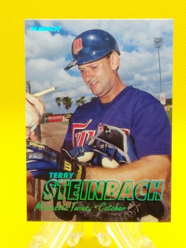 Terry Steinbach 1997 Fleer TIFFANY #540 Minnesota Twins | eBay