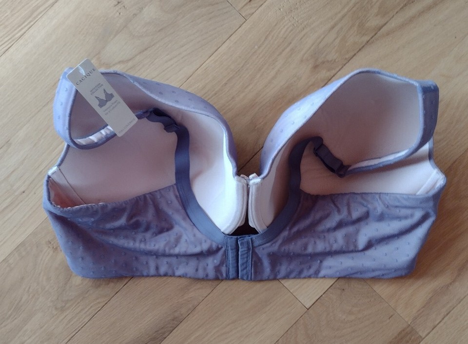 Cacique 118641 46DD Purple Intuition Collection Lined Push Up Contour ...