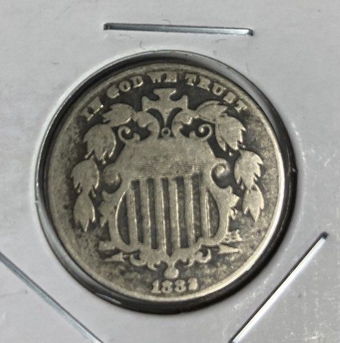 (D) 1882 Shield Nickel Nice Details | eBay