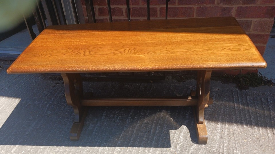 Old Charm Oak Coffee Table. | eBay UK
