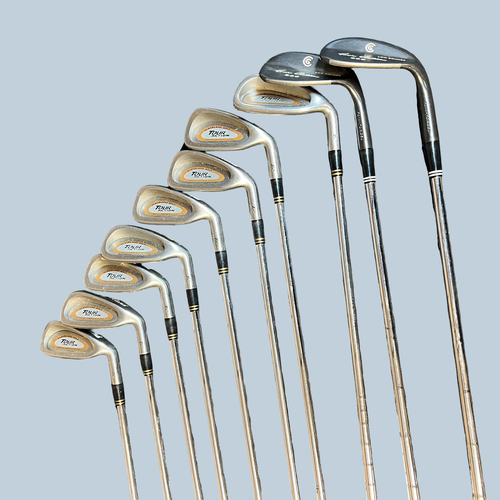 Lot Of 10 Cleveland Tour Action TA5 Iron Set 3-9,P, + 900 54 & 58 True Temper RH | eBay