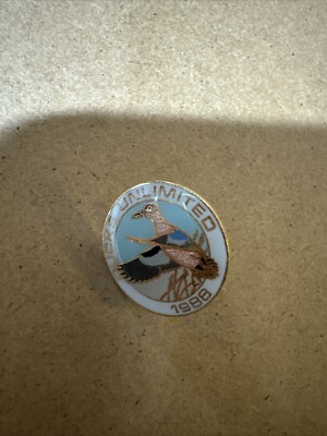 Vintage 1988 Ducks Unlimited Enamel Vest Lapel Jacket Hat Pin | eBay