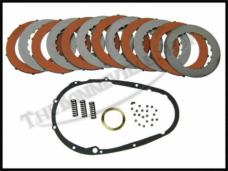 TRIUMPH 650 TR6 T120 BONNEVILLE PREMIUM CLUTCH REBUILD KIT 1970-72 PN ...