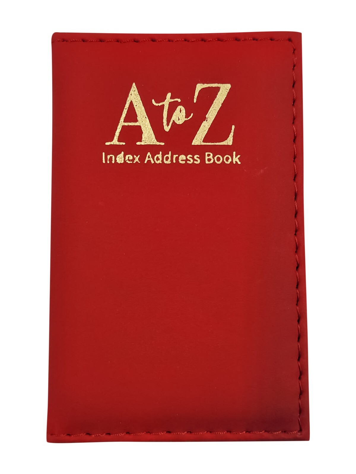 Index Address Book Leather Look Cover Executive Padded Notebook A-Z ...