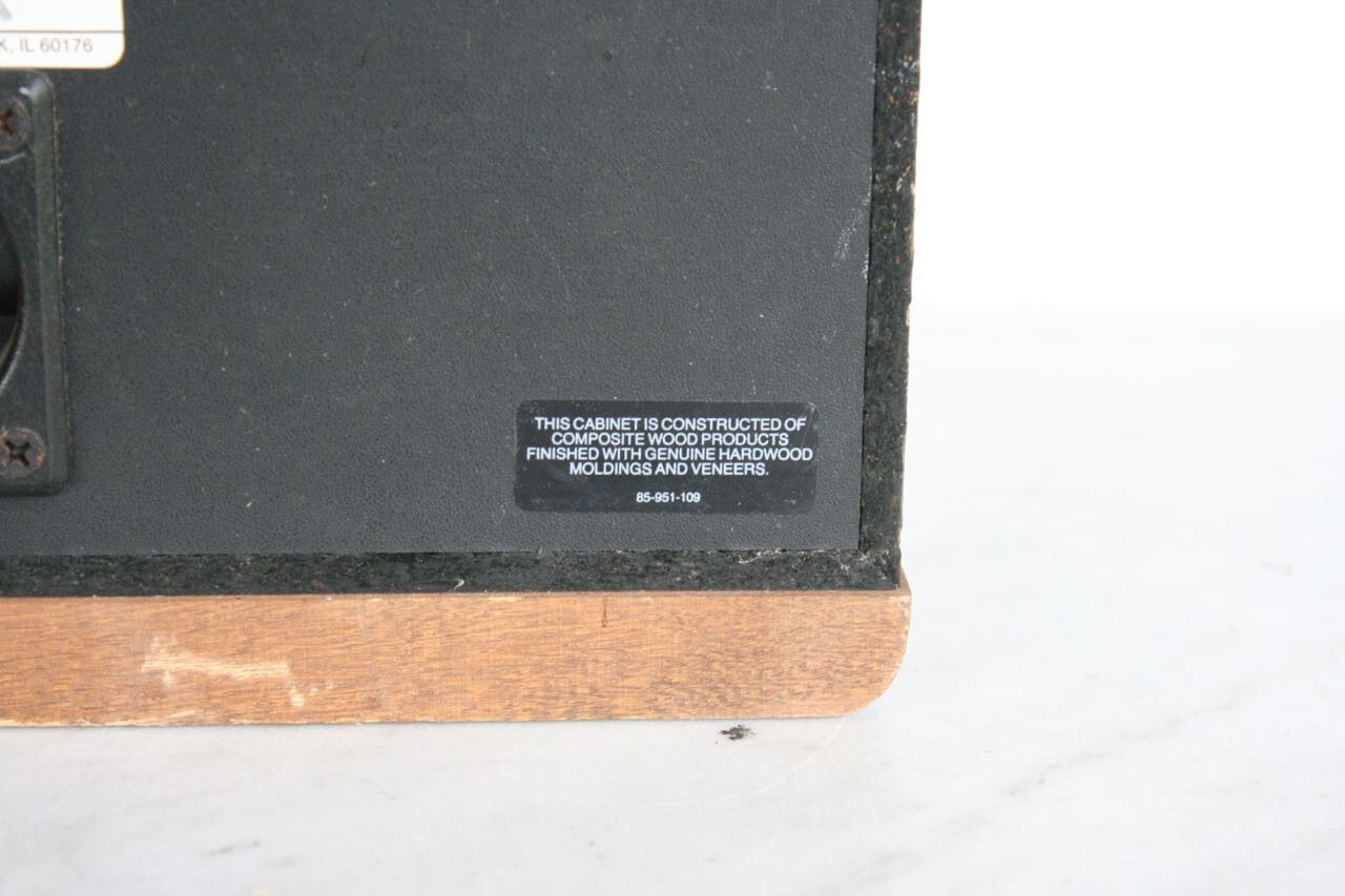 ADVENT 1002 Full Size Speaker Wood Cabinet and Crossover Parts | eBay