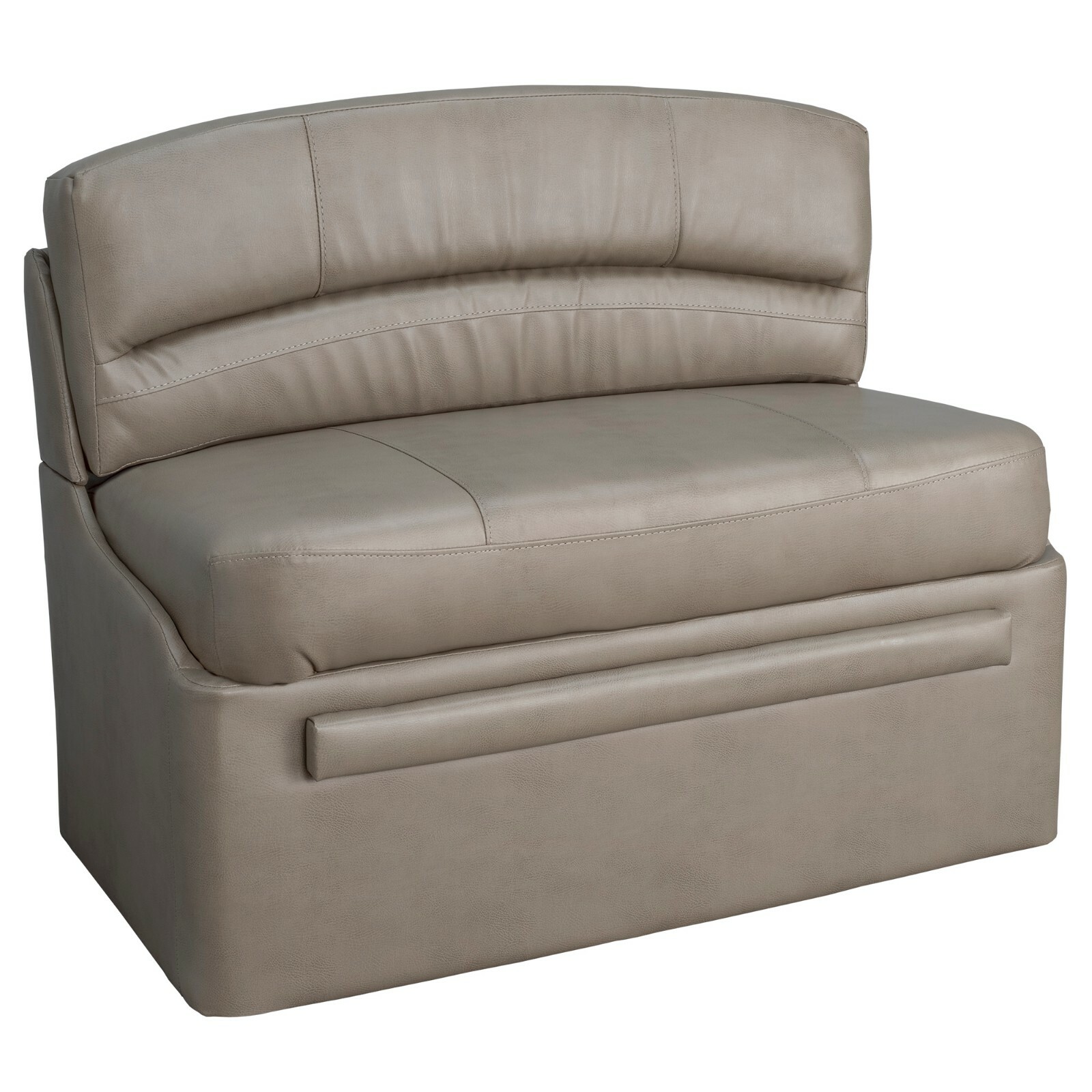 RV RecPro 44" Chestnut Camper Dinette Booth Seats With Storage Converts ...