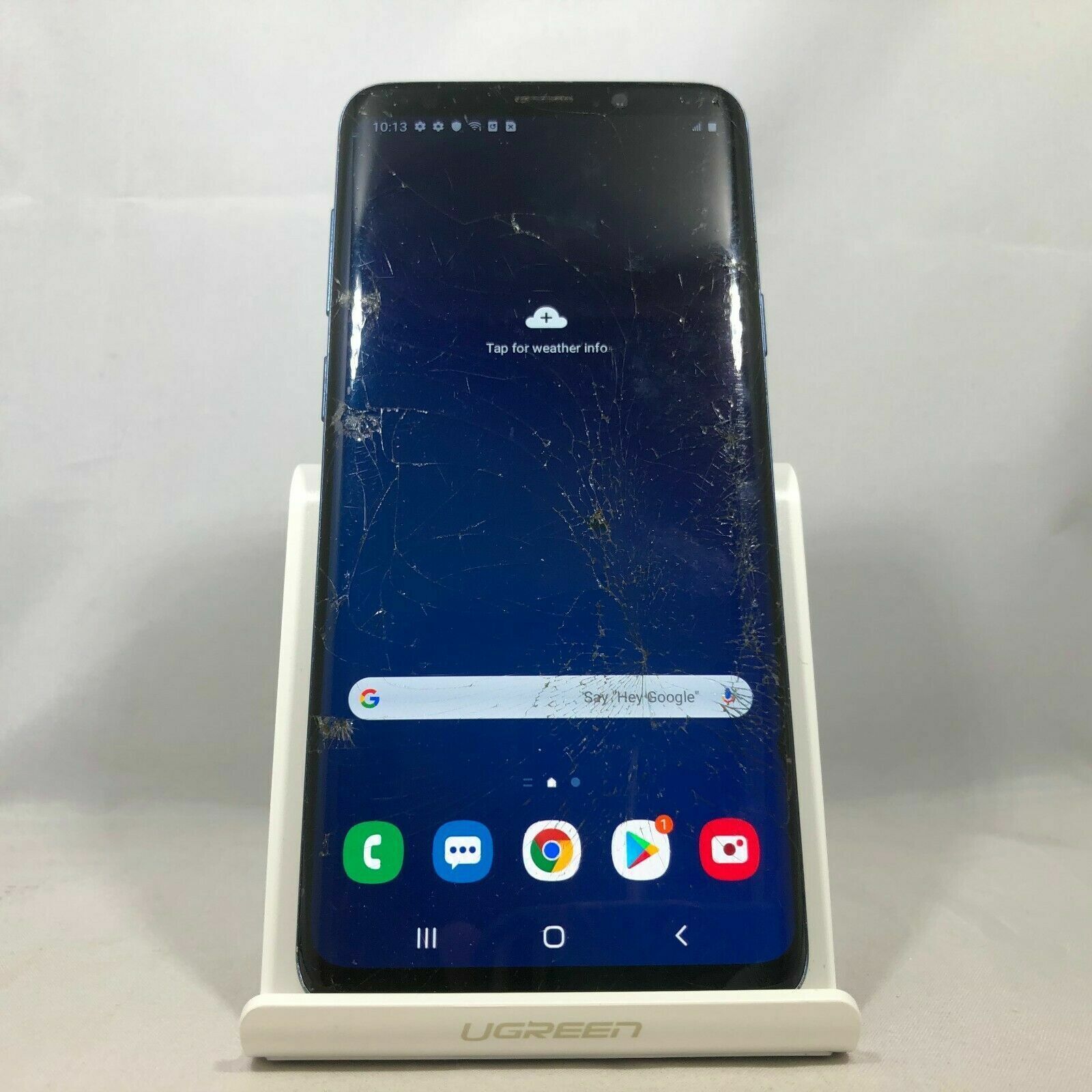 Samsung Galaxy S9 64GB Factory Unlocked GSM + CDMA Cracked Screen ...