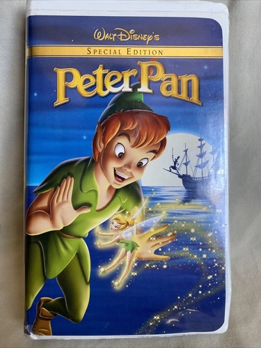 Walt Disney VHS Peter Pan Special Edition Animation Classic Film In ...