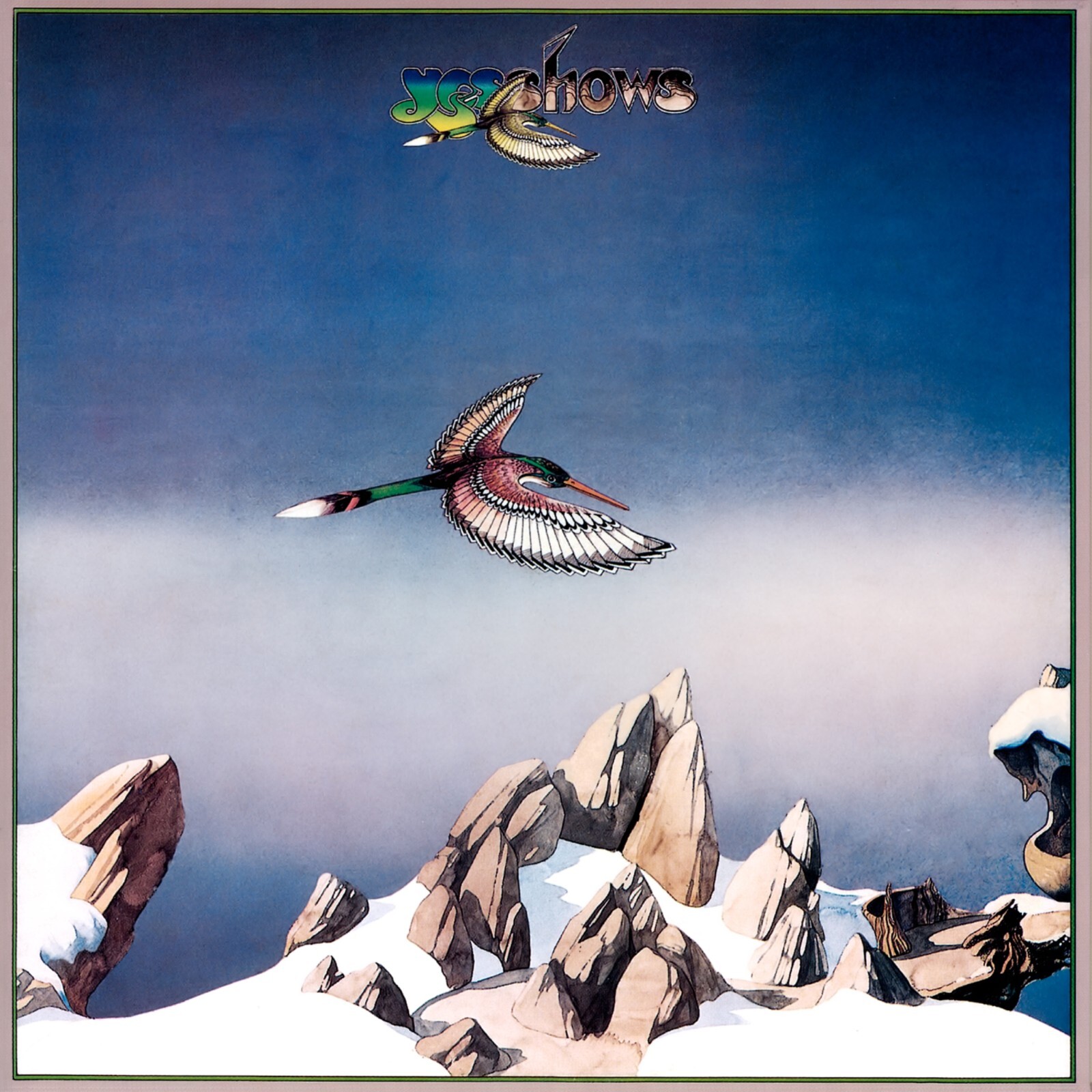 YES Yesshows BANNER 3x3 Ft Fabric Poster Tapestry Flag album cover art ...