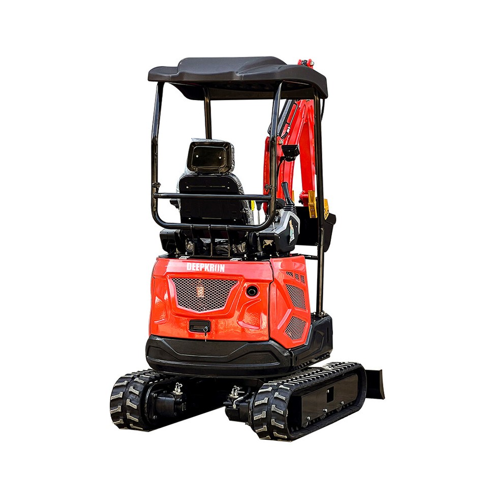2 Ton 4409lbs 16HP Crawler Cab Mini Excavator w/ EPA KUBOTA Diesel ...