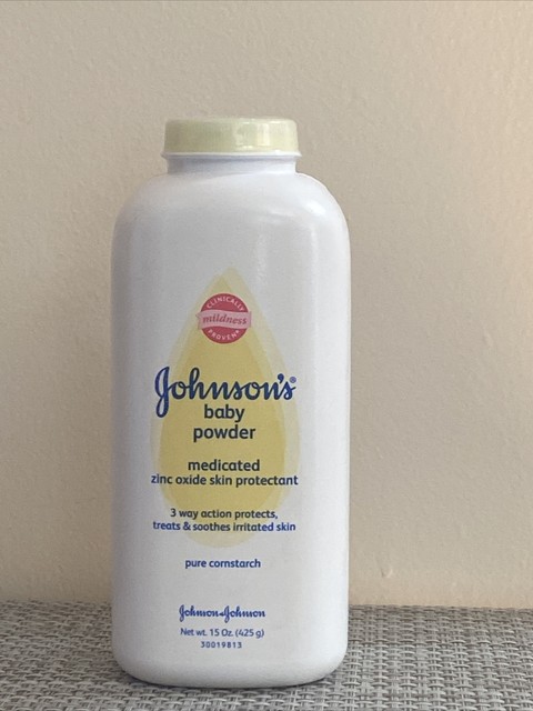JOHNSON'S Medicated Baby Powder with Zinc Oxide - 15 oz for sale online ...