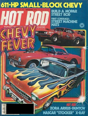 Hot Rod magazine September 1978 good condition Mopar Chevy Ford GM AMC ...
