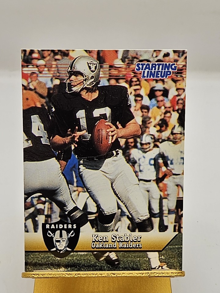 1999 Hasbro Starting Lineup Classic Doubles Dave Casper + Ken Stabler ...