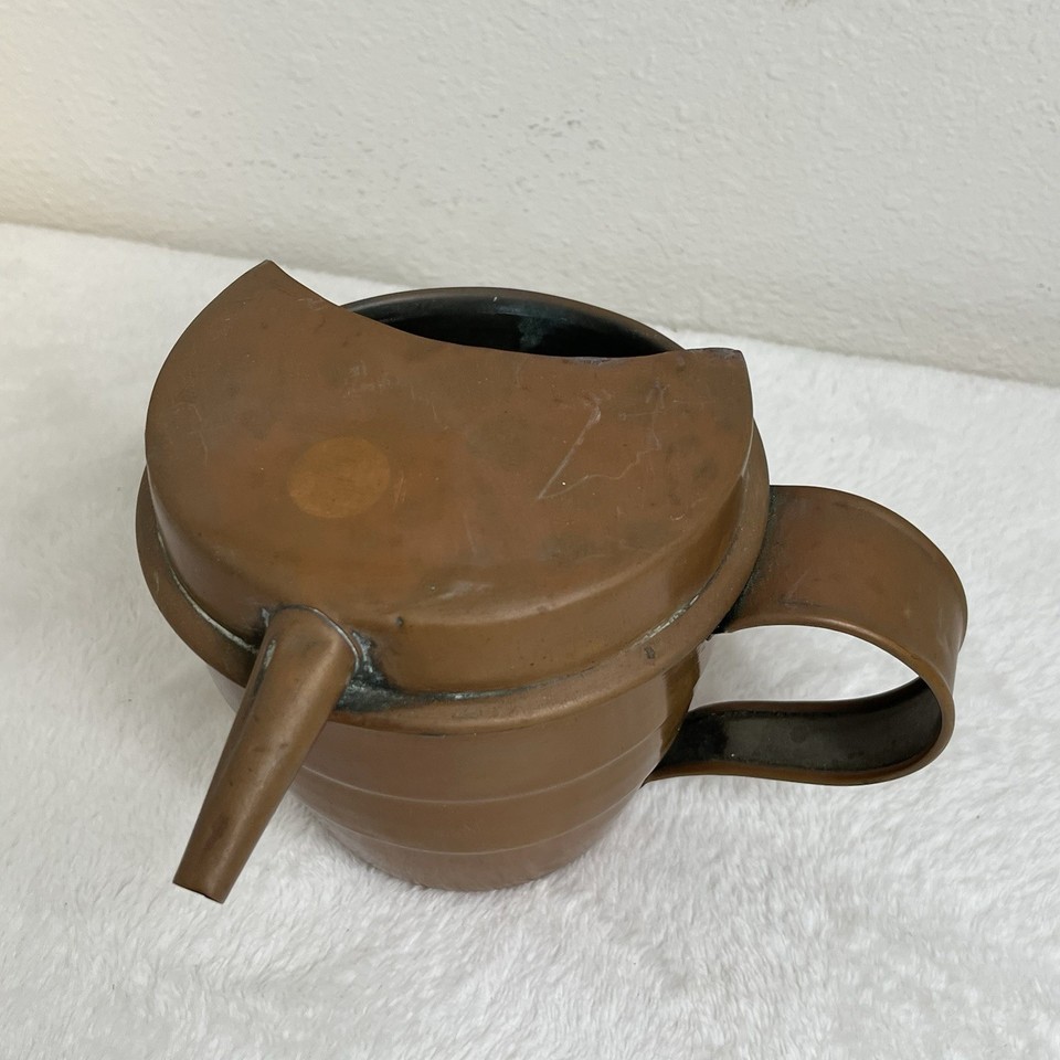 Antique Sick Invalid Feeding Pap Feeder Cup Medical Hospital War Time ...