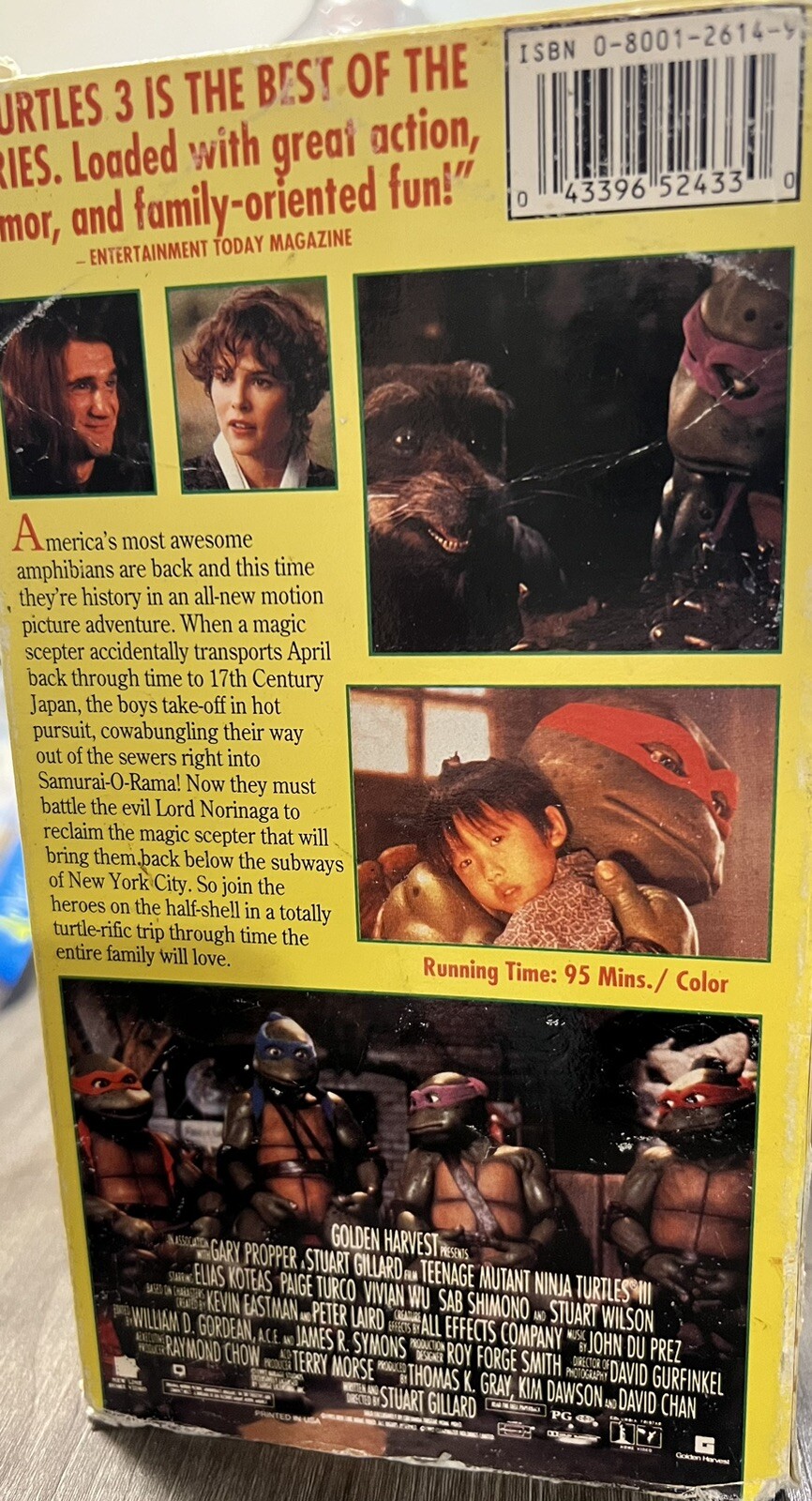 Teenage mutant ninja turtles VHS Pre Owned 43396524330 | eBay