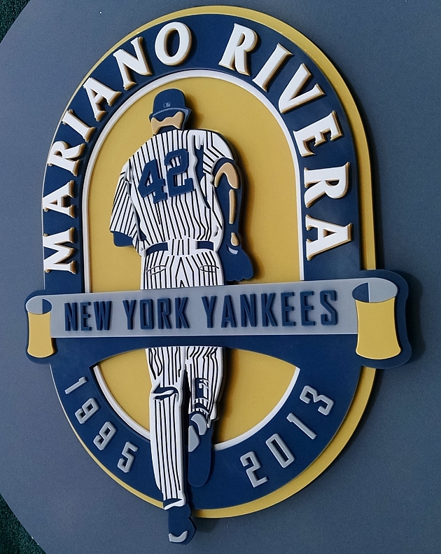 YANKEES 3D numbers FULL SET 23 Park 3-D signs New York NY baseball Fame ...