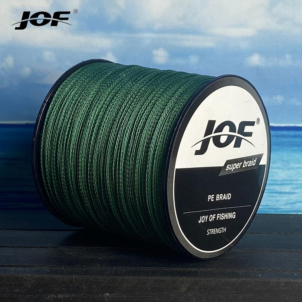 JOF Braided Fishing Line 4 Strands Multifilament Pe Line 300M 500M ...