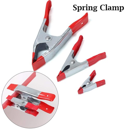 Nylon Powerful Hand Tools Spring Clamps A-shaped Clip Metal Woodworking ...
