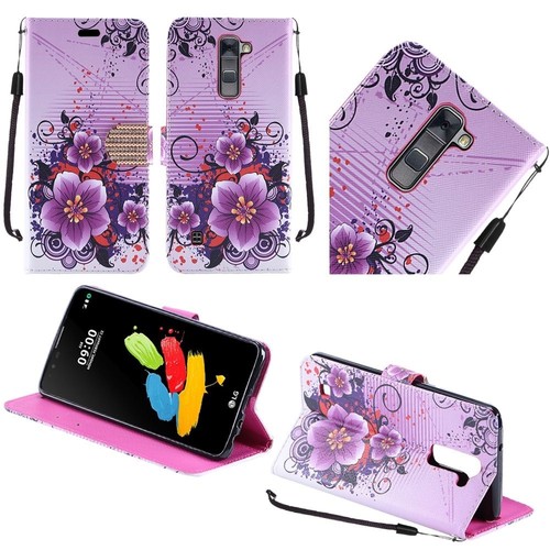 Wallet Card Pouch Case Cover for LG Stylo 2 Plus / Stylus 2 Plus K550 ...