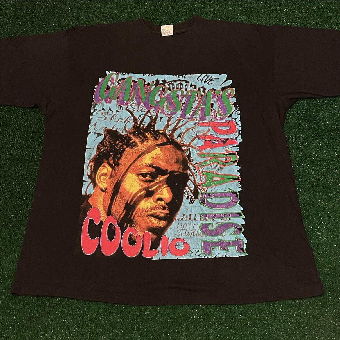 VTG 90s Coolio Gangstas Paradise Too Hot Snoop Vintage Rap Tee Shirt XL ...