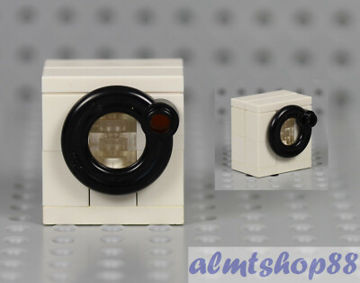 LEGO - White Washer Dryer Laundry Washing Machine Minifigure Clothes ...