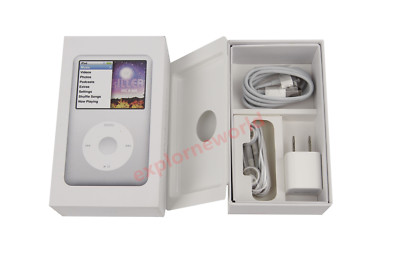Brand New "Packaging Box Only" For iPod Classic 7th Generation Silver ...