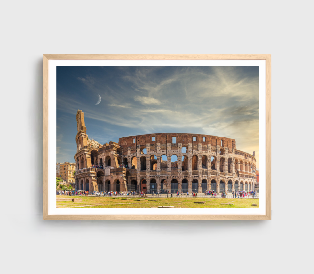 Colosseum Print, Italy Wall Art, Rome Framed Nature Wall Art, City | eBay