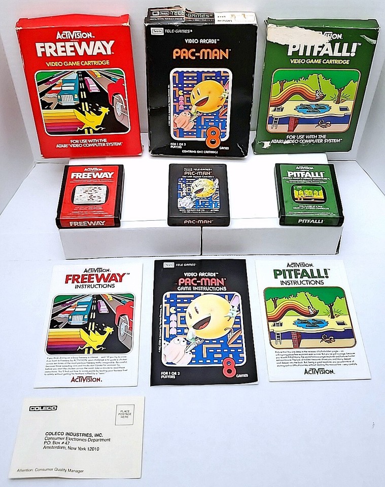 🕹️ $765 RARE 1983 Sears Video Arcade II Console +15 CIB ATARI 2600 ...