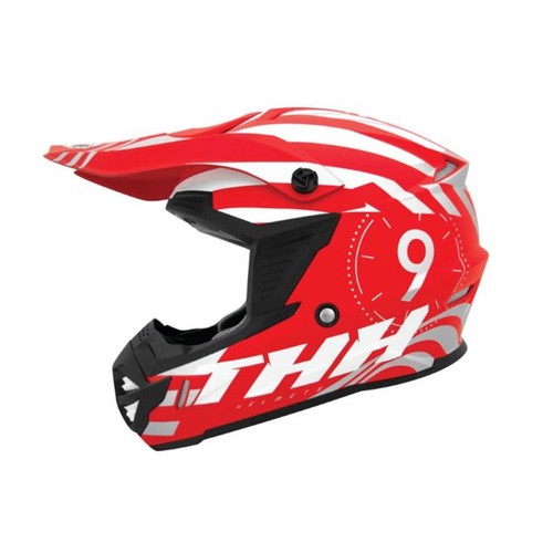 THH Helmets T730X Twister Helmet Red/Silver, XS 647975 | eBay