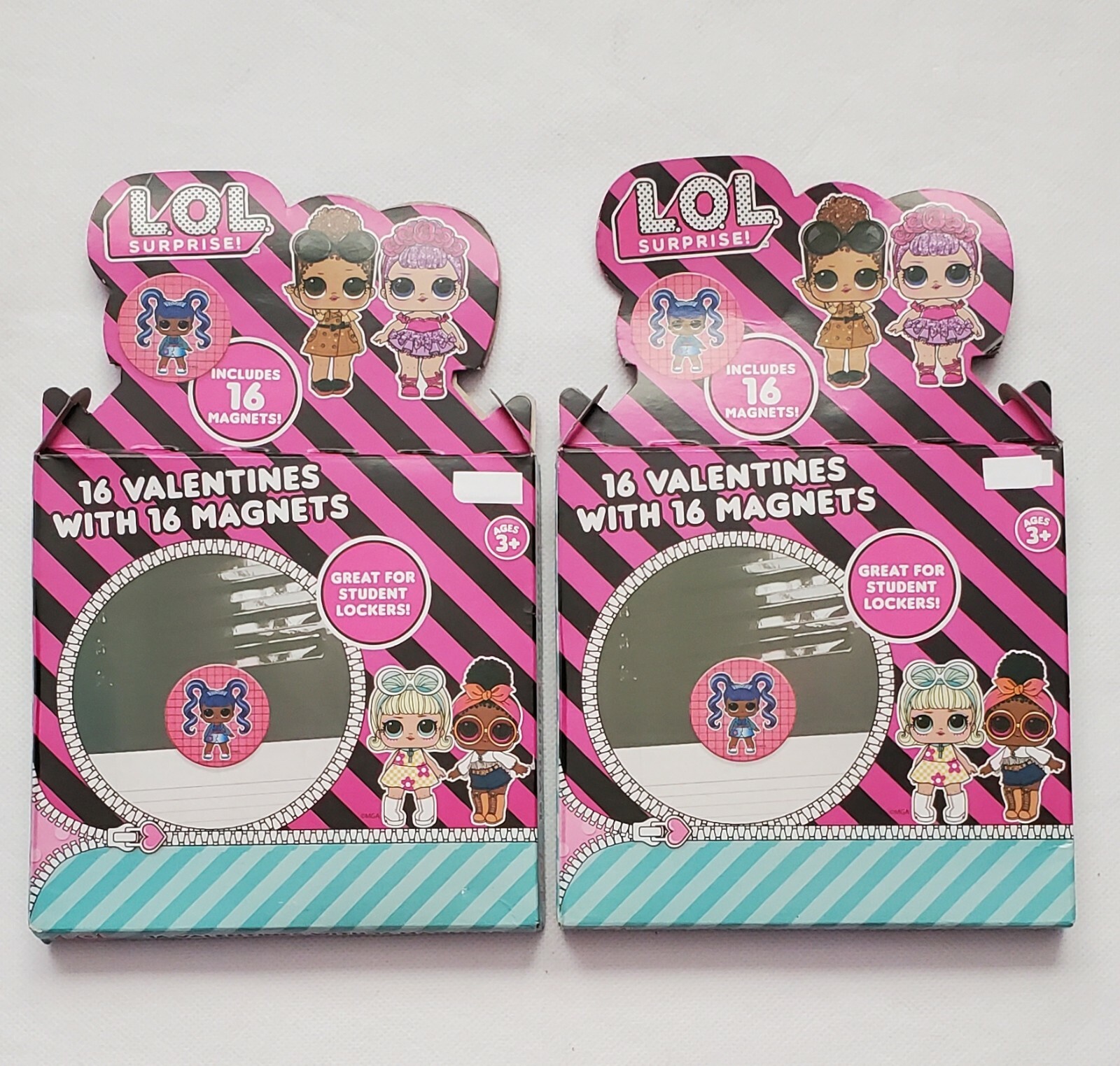 2x LOL Surprise! 16 Valentines with 16 Magnets, Great For Student ...