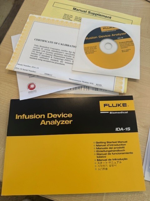 Fluke Biomedical IDA-1S Infusion Device Analyzer | eBay