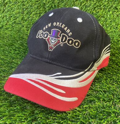Vintage New Orleans Voodoo Football Hat Cap by Otto Strap Back EUC | eBay