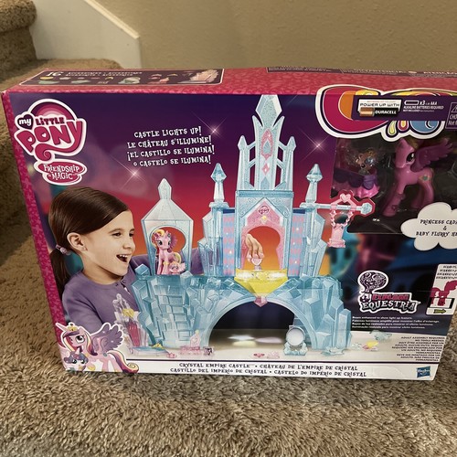 My Little Pony Explore Equestria Crystal Empire Castle Playset Hasbro ...