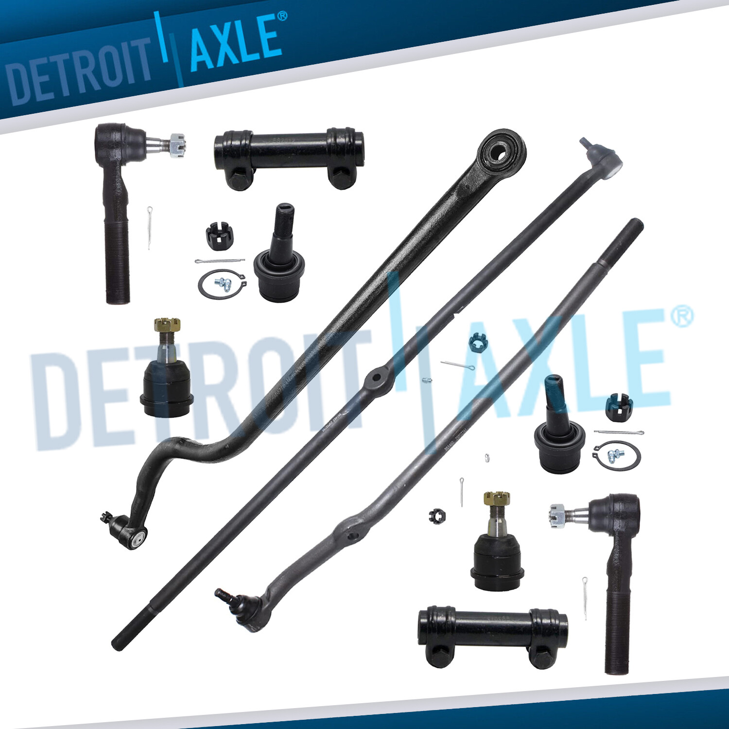 4WD Front Track Bar Drag Link Kit for 2000 - 2002 Dodge Ram 2500 3500 ...