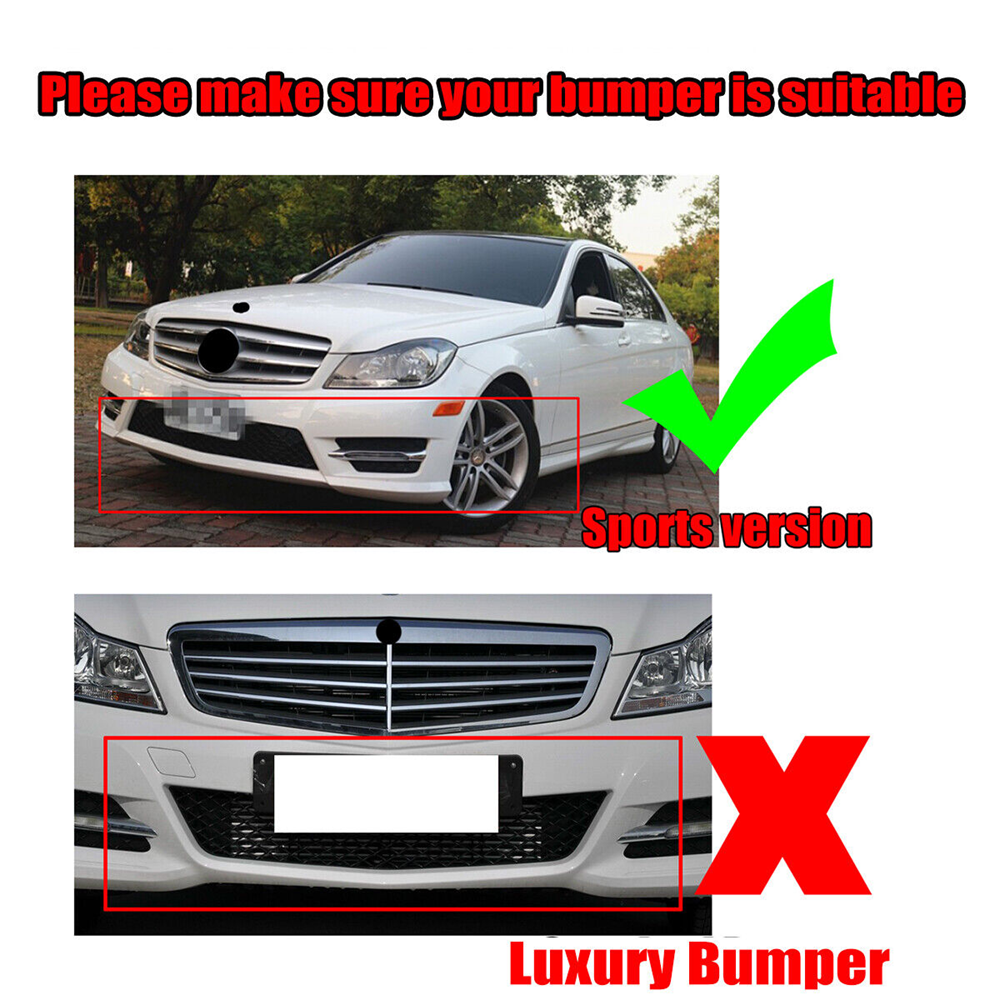 FOR W204 C300 C350 C250 2012 2013 2014 SPORT MODELS FRONT SPLITTER LIP ...