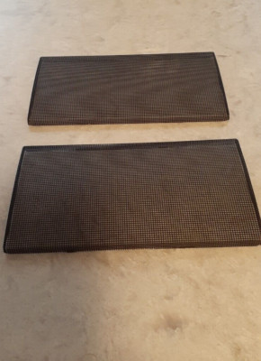 Car/Auto/Truck stereo/radio speaker covers 70's ? Auto Make? Set of 2 ...