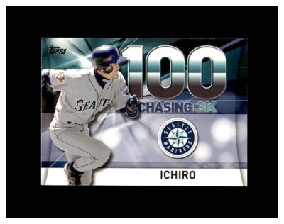 2016 Topps Chasing 3K Ichiro Suzuki Hit 100 Seattle Mariners #3000-2 | eBay
