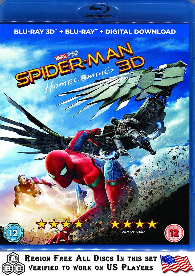 3D Blu-ray Lot Collection - 3D Bluray Movies for 3-D TV & Projectors ...