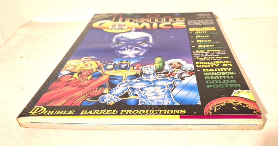 INSIDE COMICS August 1992, #3 | eBay