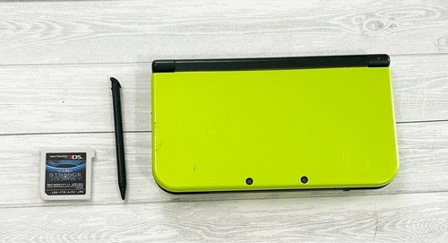 New Nintendo 3DS LL Lime Black Tested Working Authentic Japan Japanese ...