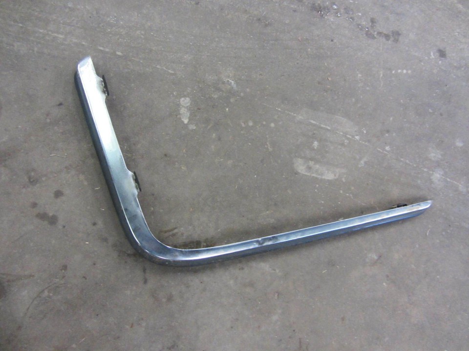 73-80 Mercedes W116 300SD OEM Left Rear Chrome Bumper Trim 1168800771 ...
