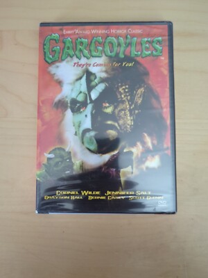 GARGOYLES DVD Cornel Wilde, Jennifer Salt, Scott Glenn 1972 TV RARE OOP ...