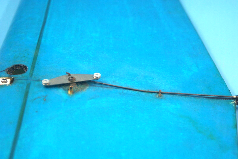 Control Line Model Airplane with RARE STELS Twin Horn .049 Engine | eBay