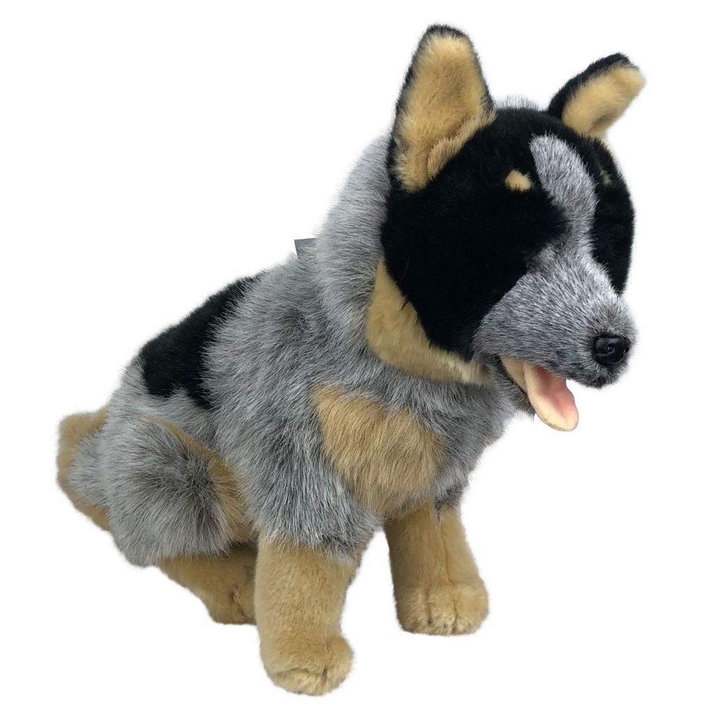 Marshall the Heeler Cattle Dog Soft Plush Toy 13"/33cm Medium Blue ...