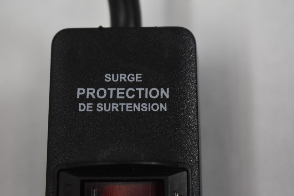 Surge Protection Relocatable Power Tap E192912 Type 3 Outlet 120Vac ...