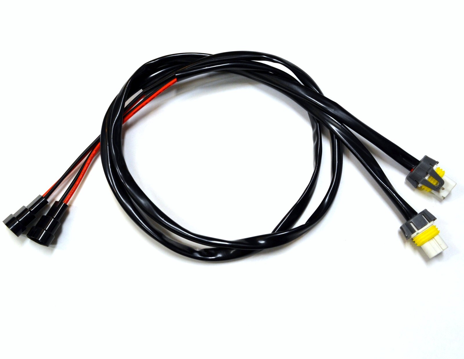 Extension 3ft Ceramic H10 9145 Wire Harness Fog Light Replace Socket ...