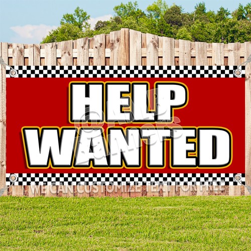 Vinyl Banner Multiple Sizes Help Wanted Auto Body Shop Car Repair A ...