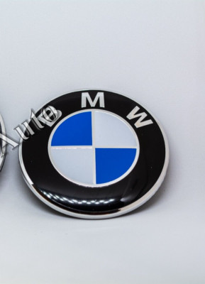BMW E70 E83 E46 E36 E39 E90 E34 E30 X3 Back 74mm Back Trunk Emblem | eBay