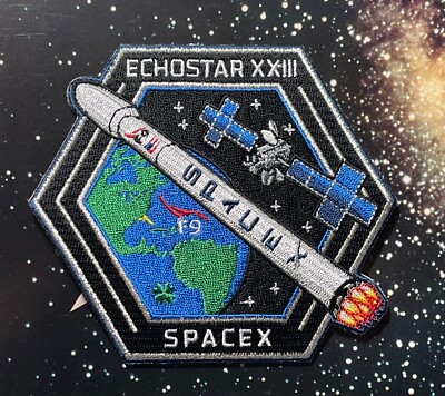 ECHOSTAR XXIII SPACEX SPACE-X PATCH 🚀 | eBay