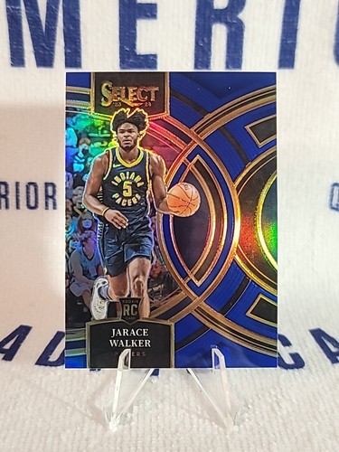 2023-24 Panini Select Jarace Walker RC Premier Level Blue Prizm Indiana ...